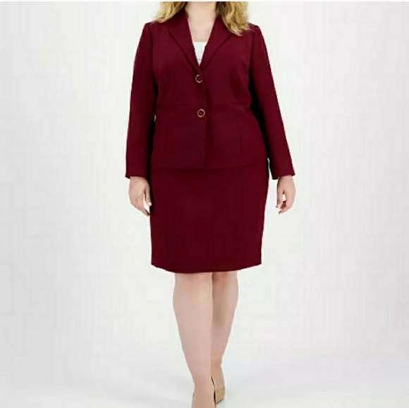 Talbots | Jackets & Coats | Talbots Plus Size Suit Two Piece Skirt And ...